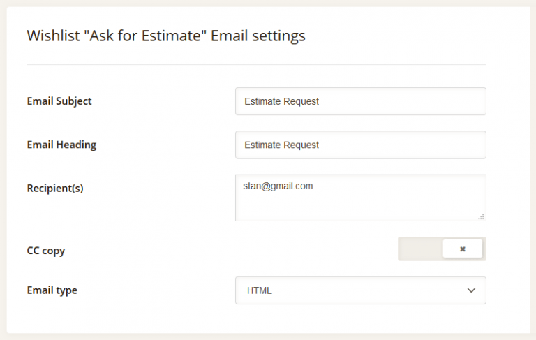 Email Settings - TemplateInvaders